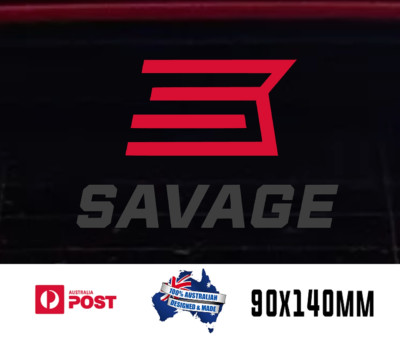 2x Savage Firearms Windshield Windscreen Laptop Sticker Decal 140mm ...