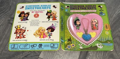 Vintage Liddle Kiddle Sweethearts Robin Hood & Maid Marion Little Doll ...