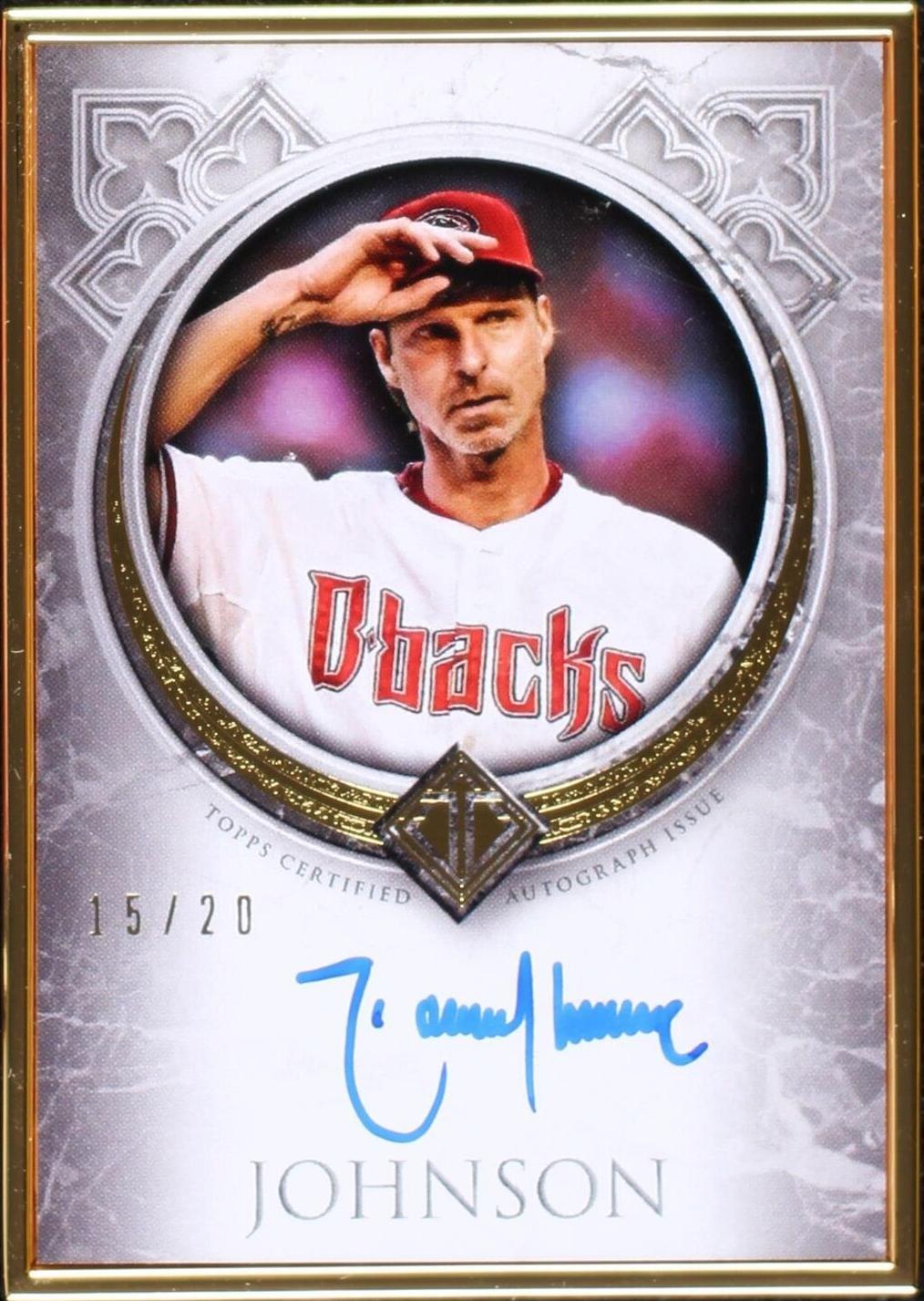 2023 Topps Transcendent Collection - Autographs Randy Johnson #TCA-RJO ...