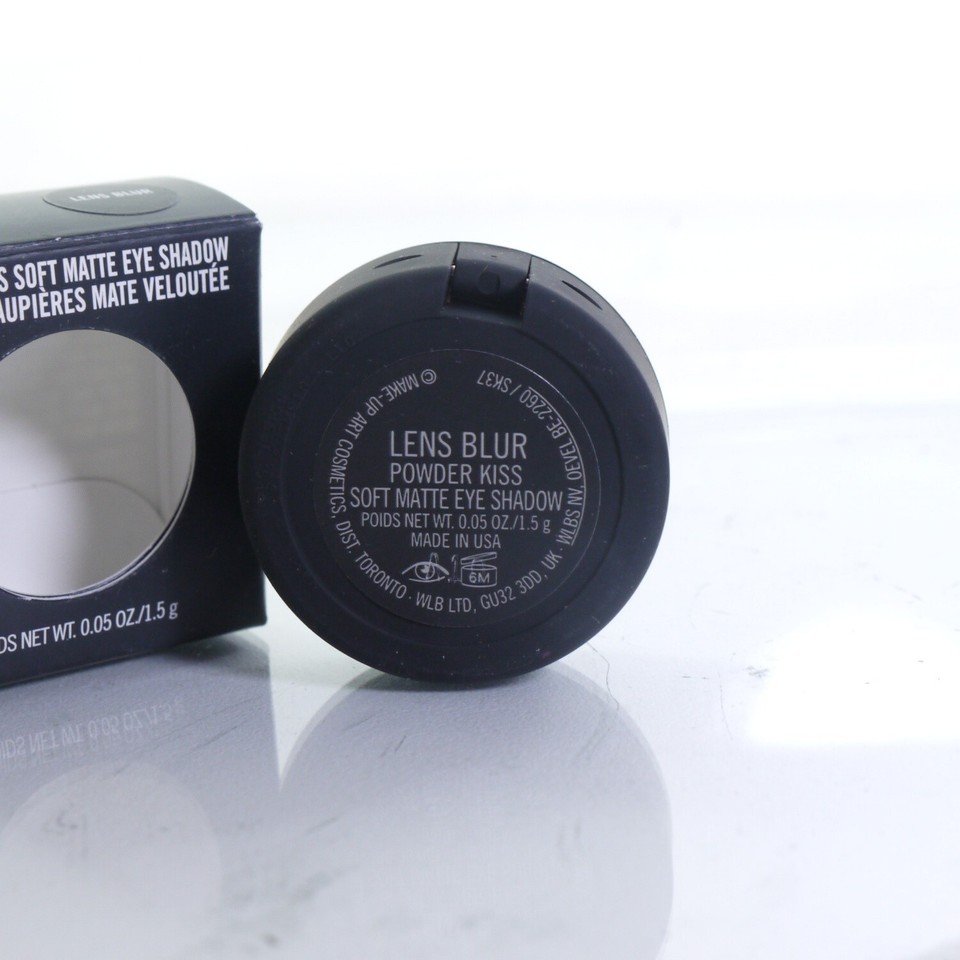 Mac powder kiss soft matte eyeshadow 0.05 OZ in Lens Blur. AUTHENTIC | eBay
