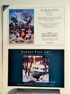 LUCIE H LOCKE ART PIECE VTG ORIG 1995 ADVERTISEMENT | eBay