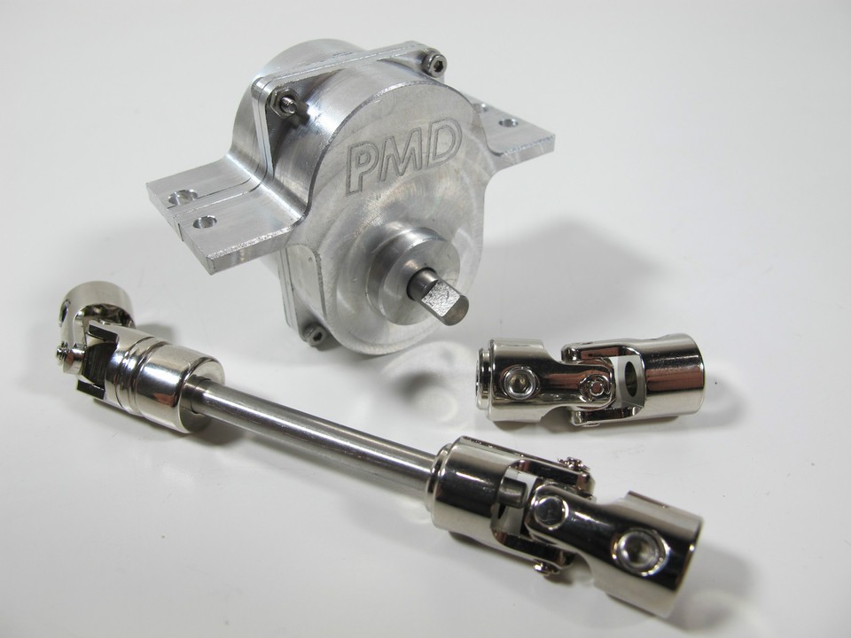 New PMD 4:1 Auxiliary Transmission Gear Speed Box Wedico Tamiya 1/14 ...