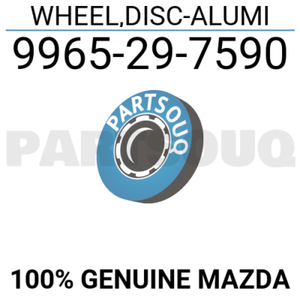 9965297590 Genuine Mazda WHEEL,DISC-ALUMI 9965-29-7590 | eBay