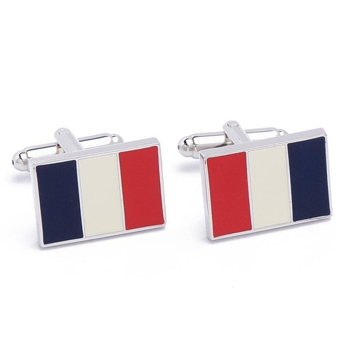 Cufflinks - French Flag France French Blue White Red | eBay
