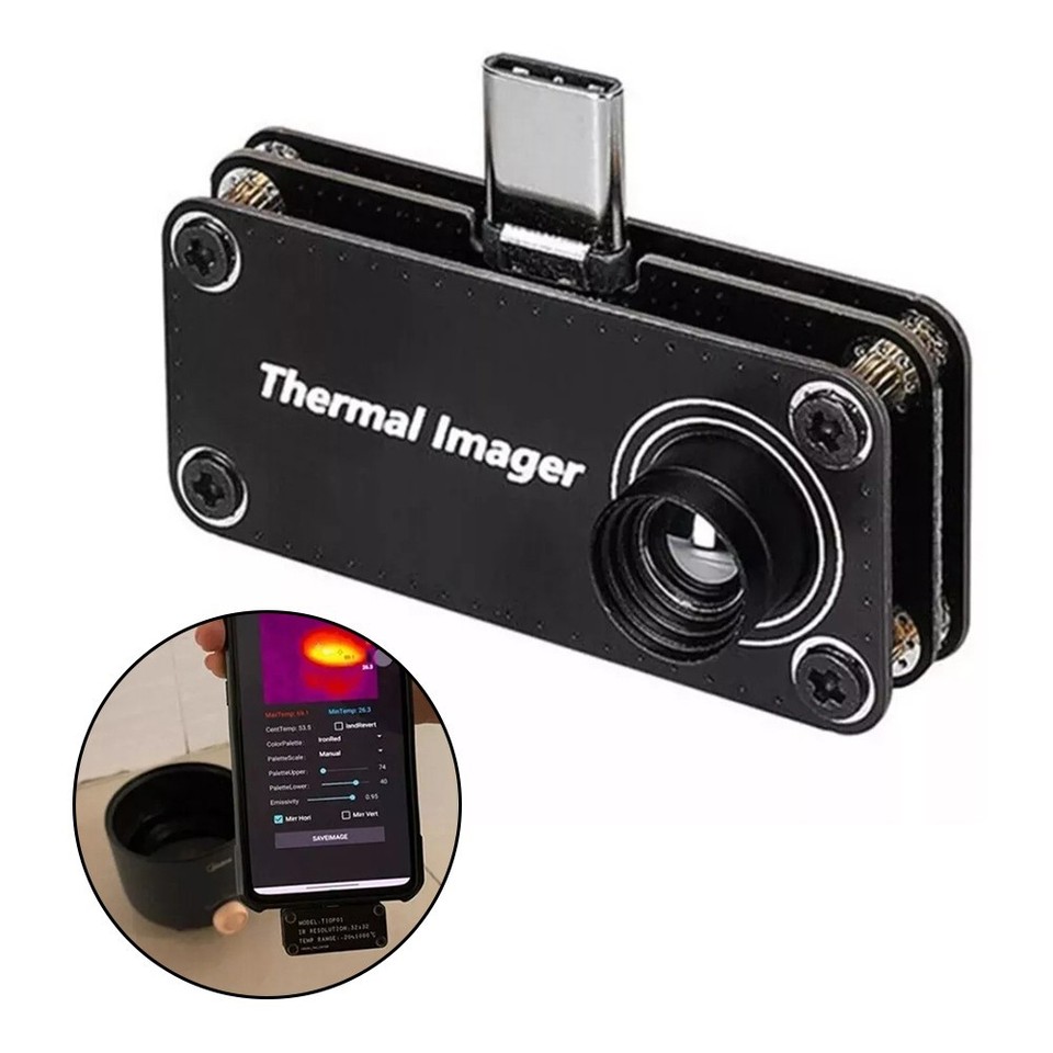 For Android Compatible Infrared Thermal Imaging Camera User Friendly ...