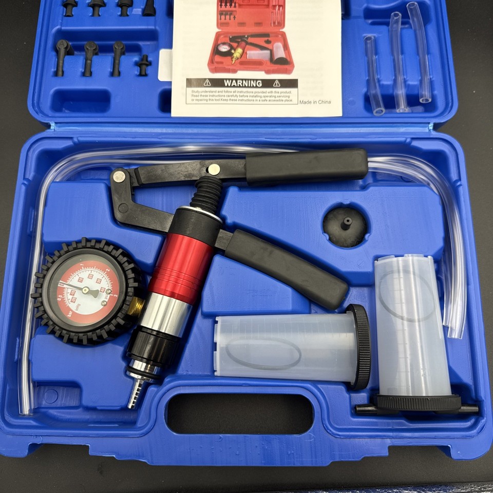 YSTOOL Hand Held Vacuum and Pressure Pump Brake Clutch Fluid Bleeder | eBay