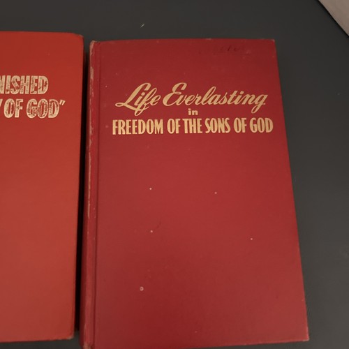 Lot Watchtower Bible Tract Society Books Jehovah’s Witness God Kingdom ...