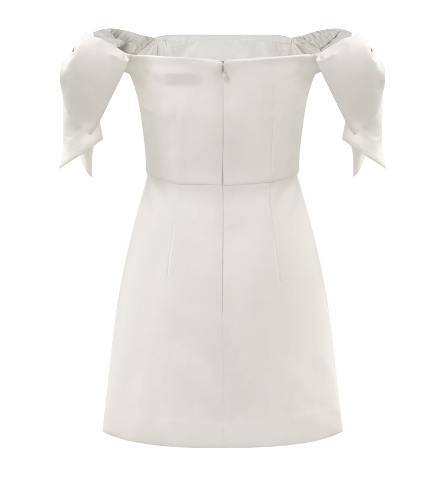 Women Self-Portrait Off the Shoulder Slim Fit A-line Mini Dress | eBay