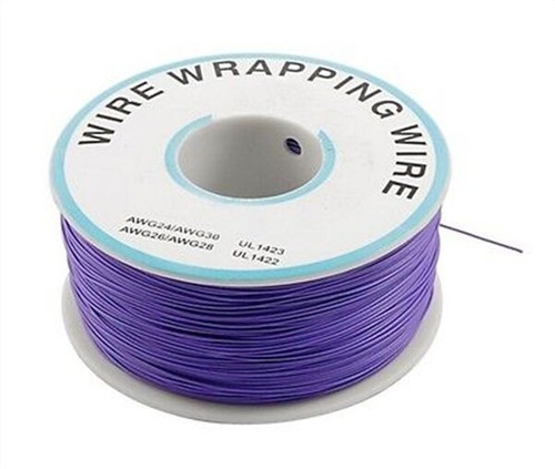 1Pcs Cable 250M Wire-Wrapping Wire 30Awg Purple 0.25MM New Ic tw | eBay ...