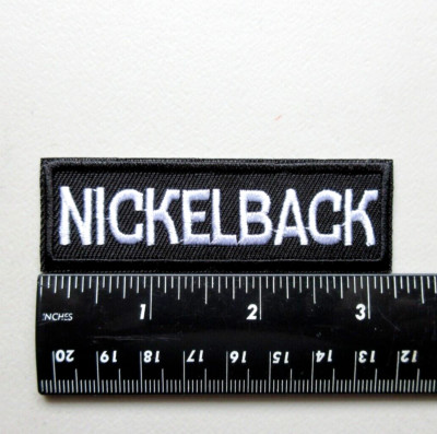 🔥NICKELBACK ROCK BAND MUSIC HAT BATTLE JACKET VEST EMBROIDERED IRON ON PATCH | eBay