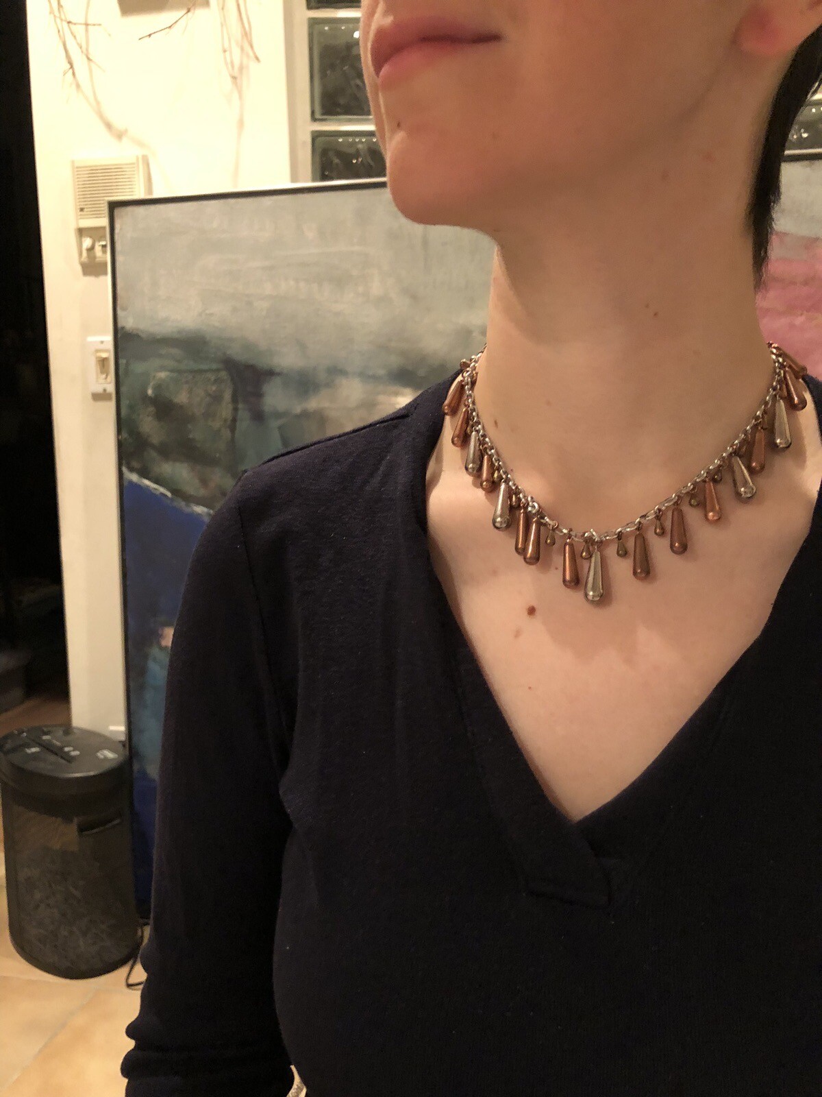 RLM STUDIO ROBERT LEE MORRIS MIXED METALS NECKLACE STERLING COPPER BRASS NWT | eBay