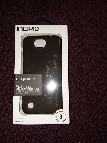 Incipio LG X Power 2 Clear Flexible Impact Resistant Case Black | eBay