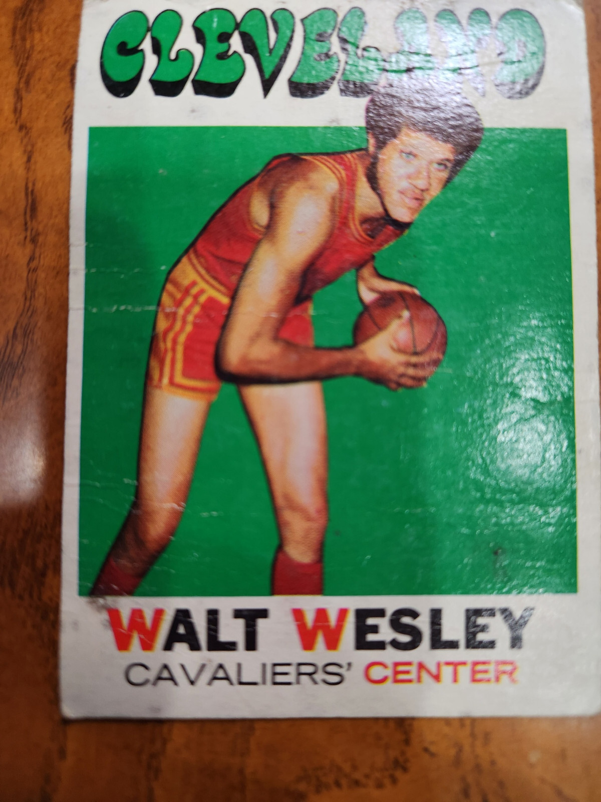 1971-72 Topps Cleveland Cavaliers Basketball Card #52 Walt Wesley | eBay