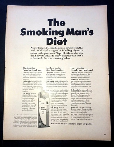 Life Magazine Ad TIPARILLO by Robert Burns 1966 Ad | eBay