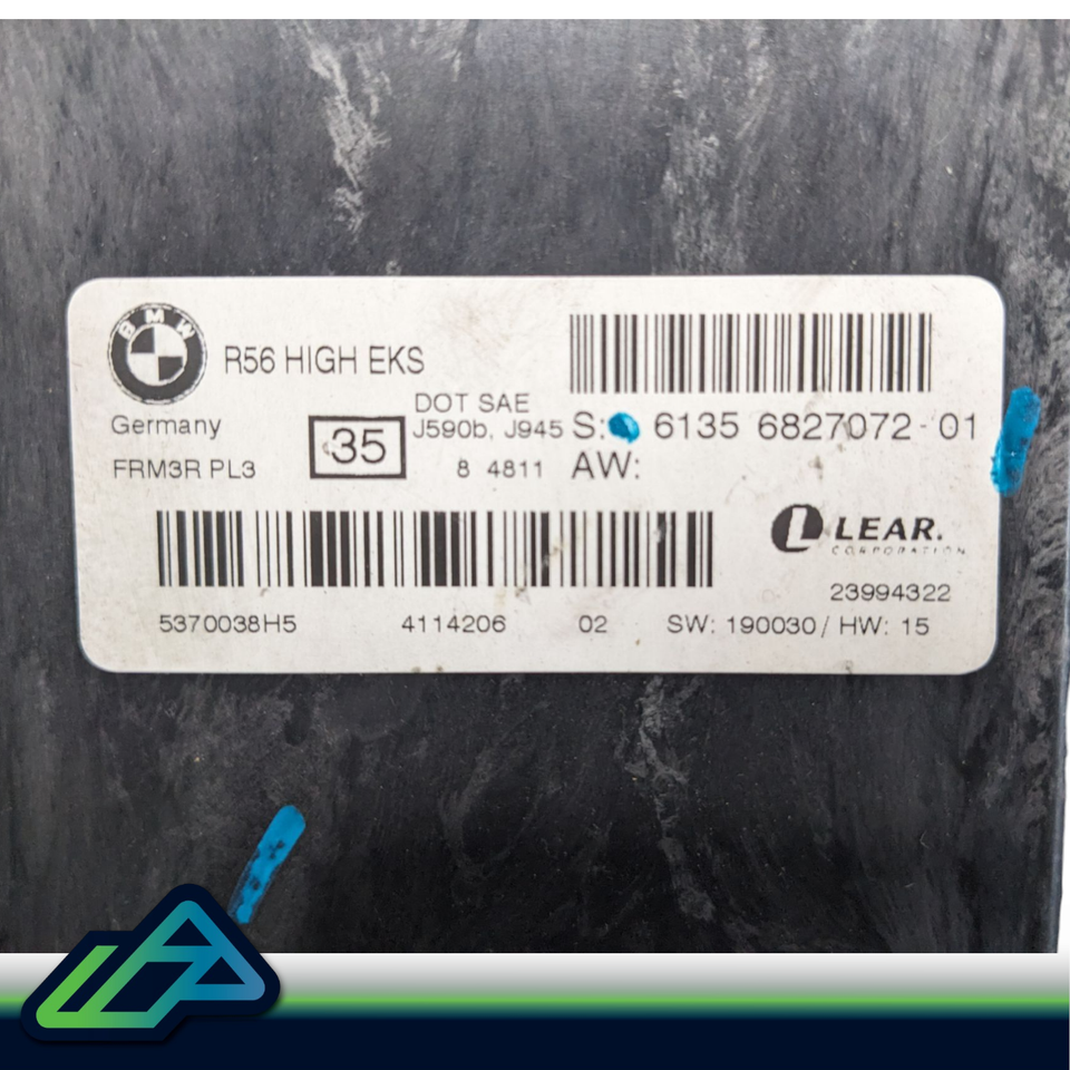 2007-2015 Mini Cooper R56 BCM Chassis Body Control Module 6135 6827072 ...