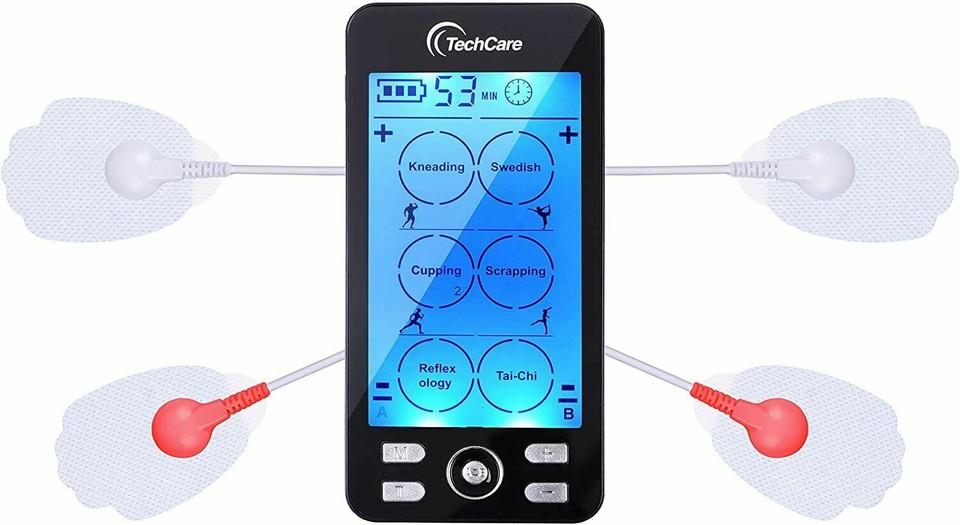 Tens Unit Muscle Stimulator Electrotherapy Device Full Body Massager 24 ...