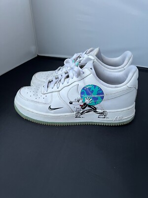 Nike Air Force steve harrington flyleather Earth day 40.5 Dunk RAR ...