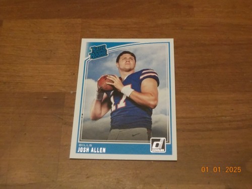 2018 Panini Donruss Josh Allen Rated Rookie card # 304 Buffalo Bills | eBay