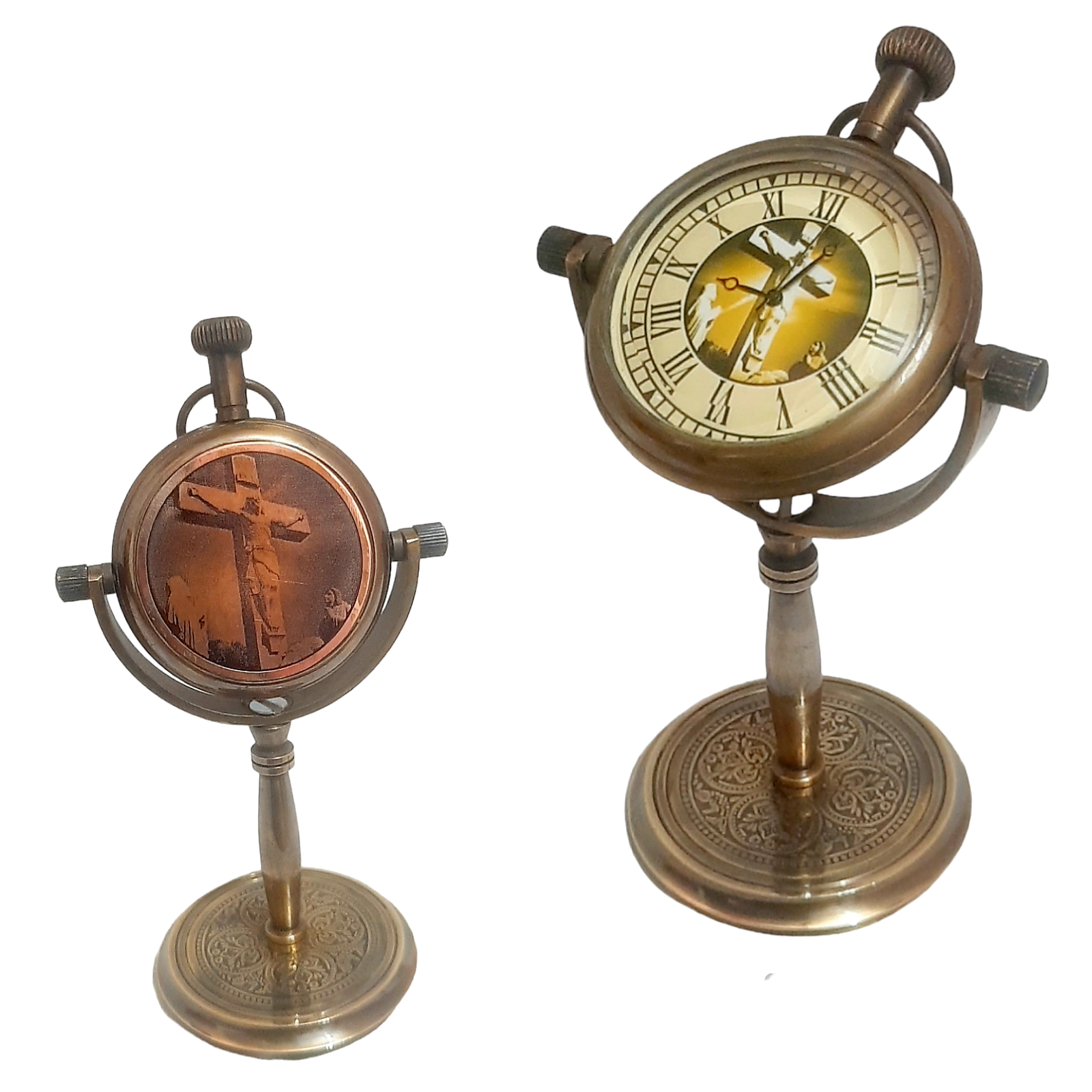 Nautical Desk Clock Brass Antique Table Clock Office Clock Best For ...