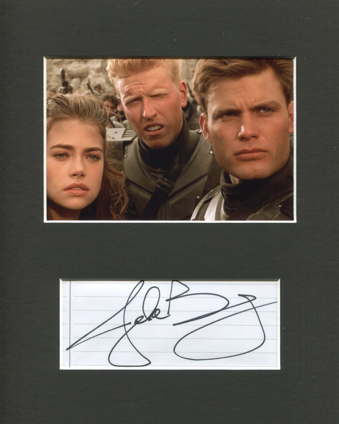 Jake Busey Starship Troopers Ace Levy Rare Signed Autograph Photo ...
