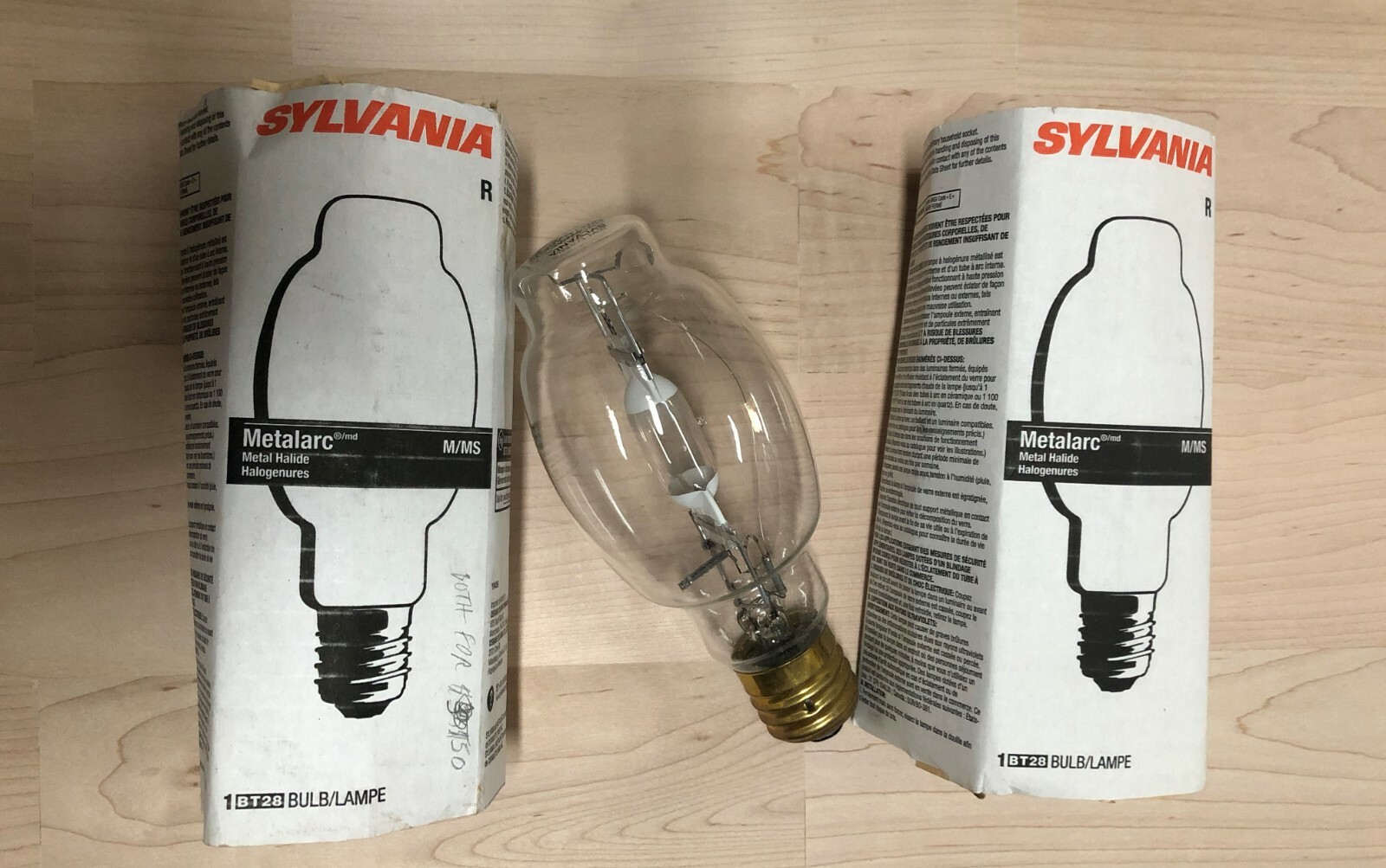 NEW SYLVANIA Metalarc Metal Halide Halogenures M/MS BT28 Lamps Bulb | eBay