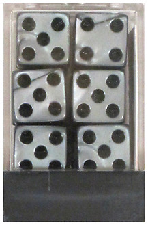 Olympic The Brick 12 Die Set D6 16mm - Silver Koplow Games GAMING ...