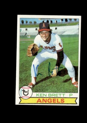 Ken Brett 1979 Topps Angels authentic autographed card | eBay