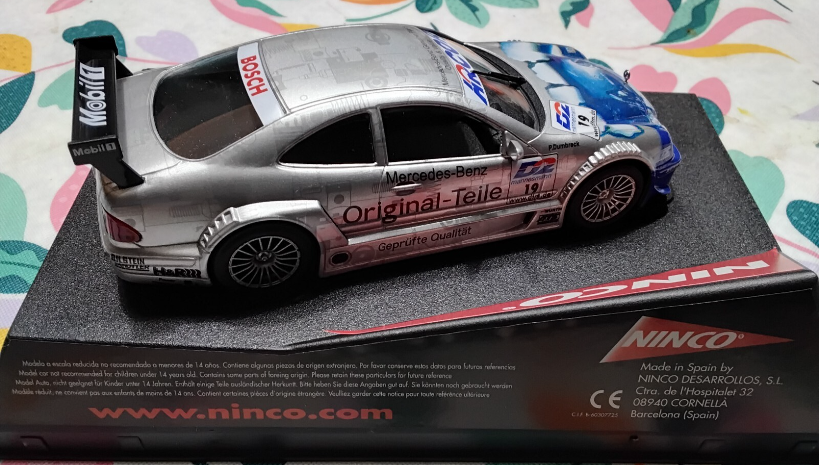 NINCO 1/32 Scale Mercedes CLK DTM Slot Car, New in Original Case, Check ...