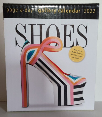 Shoes Page-A-Day Gallery Calendar 2022 9781523513536| eBay