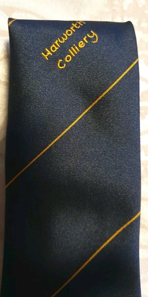 Vintage Men's Neck Tie Harworth Colliery Mine Mining Collectable | eBay