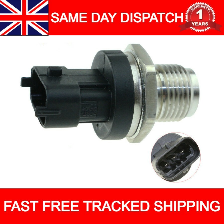FUEL RAIL PRESSURE SENSOR FITS RENAULT TRAFIC MASTER VAUXHALL MOVANO ...