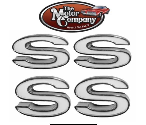 SS Metal Fender Emblem 4pc set 69-72 Chevelle El Camino 69 70 71 72 | eBay