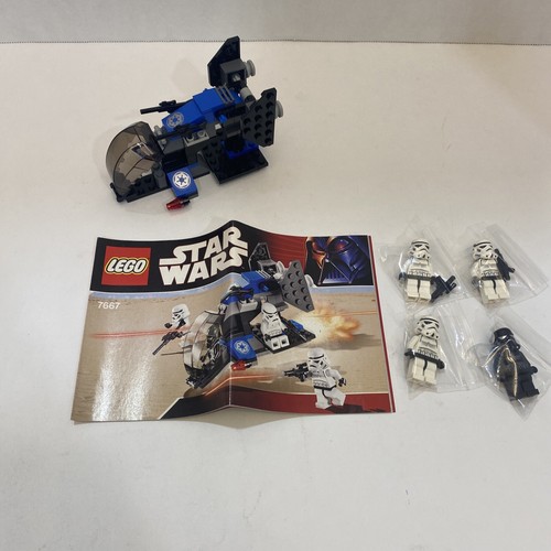 LEGO 7667 - Star Wars Imperial Dropship w/ Minifigures & booklet - 100% ...