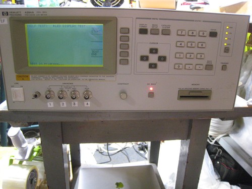 HP 4284A Precision LCR Meter 20Hz - 1MHz Made in Japan YOKOGAWA opt 001 ...