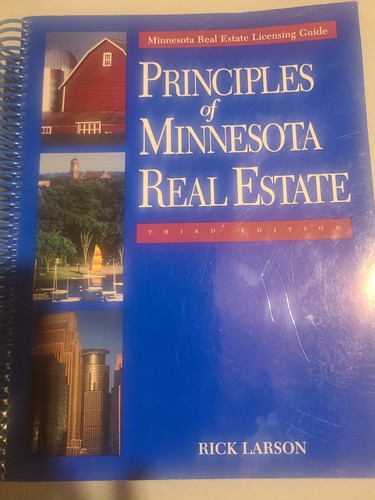 Principles of Minnesota Real Estate 3rd Edition Licensing Guide Rick ...