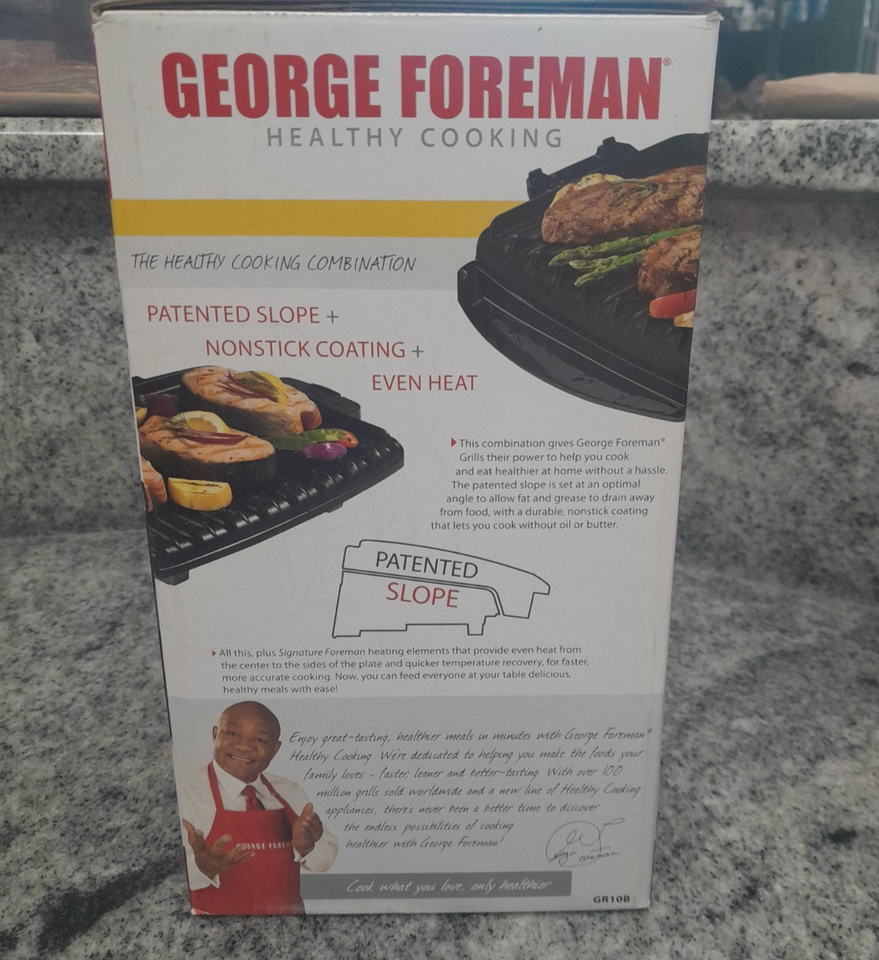 *New* George Foreman Champ Serving Grill GR10B 082846033732 | eBay
