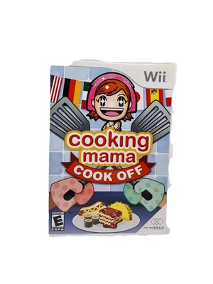 Cooking Mama Cook Off Nintendo Wii Game 2007 Authentic CIB Family Fun ...