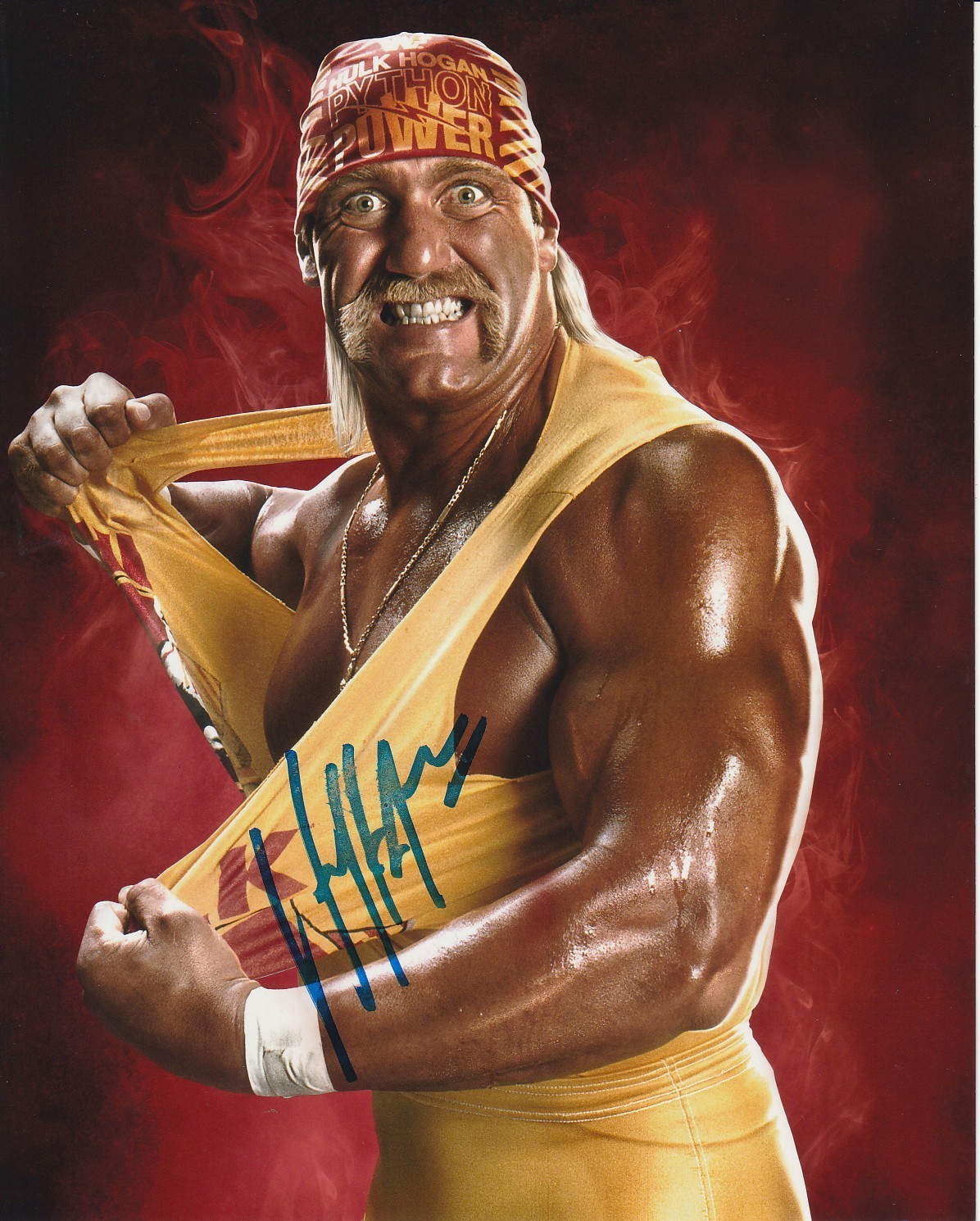 Hulk Hogan - 1953-2025 (Professional wrestler/ "Rocky III") Signed ...