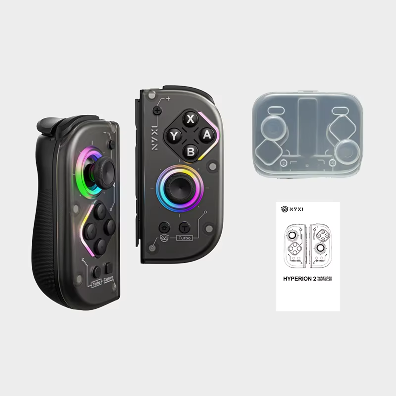 NYXI Hyperion 2 Wireless Game Controller Dual Hall Joycon Gamepad for ...