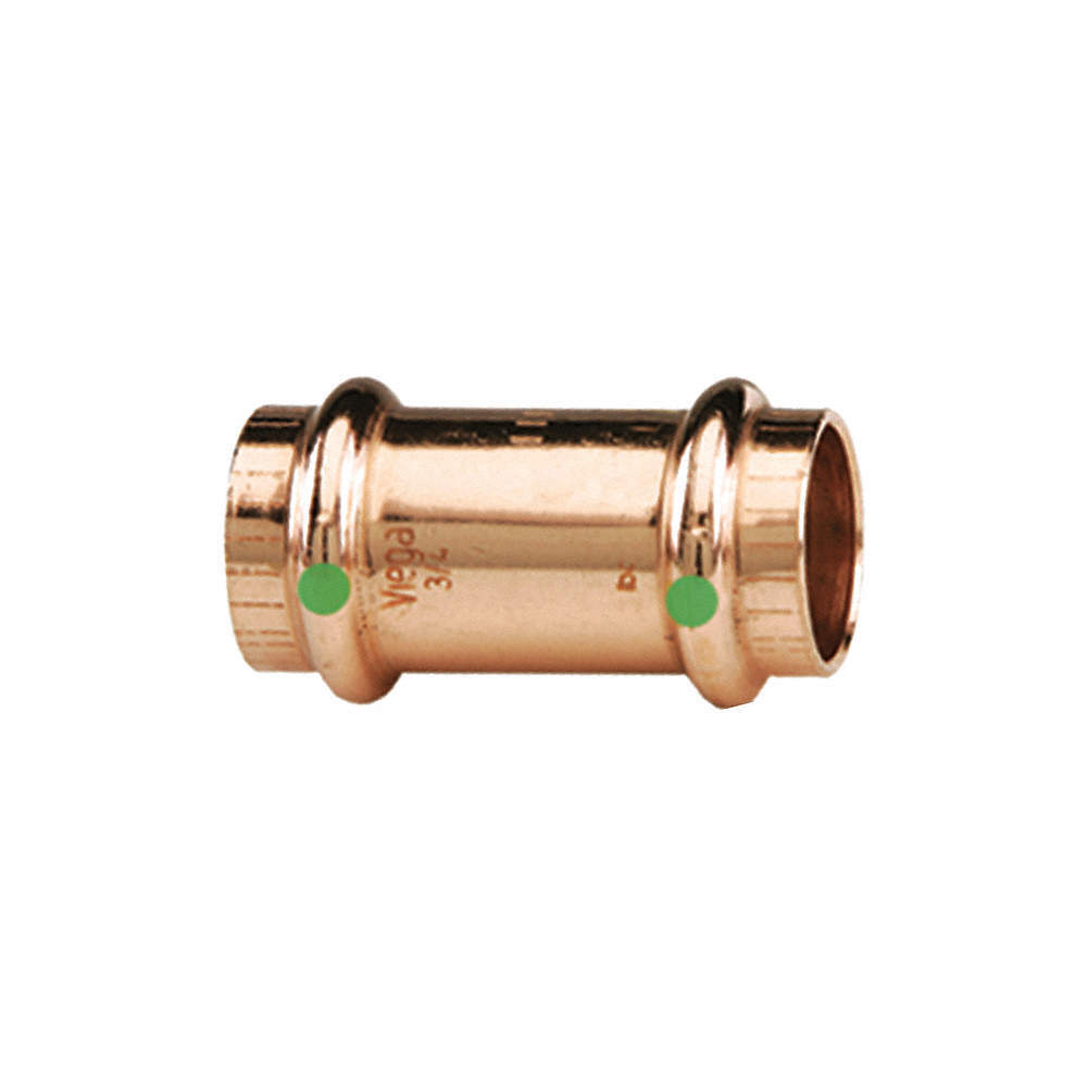 VIEGA PROPRESS 78072 ProPress coupling w/ stop, 2" x 2" 1RPG5 ...