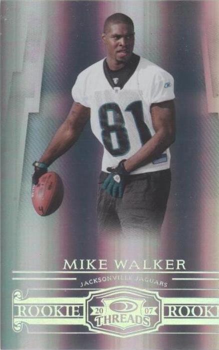 2007 Donruss Threads - Rookie Mike Sims-Walker #190 Century Proof ...