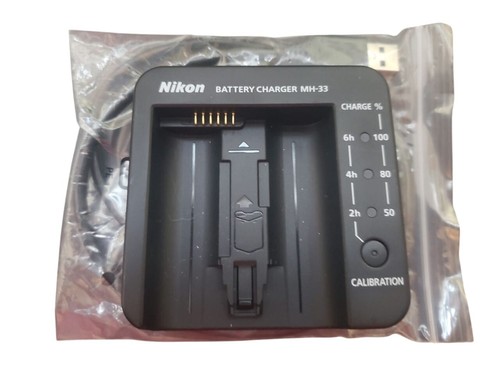 Nikon Battery Charger MH-33 With Nikon UC-E24 USB Cable | eBay