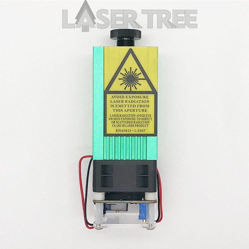 LASER TREE 520nm 1W Green Engraving Laser Module High Power Laser Head ...