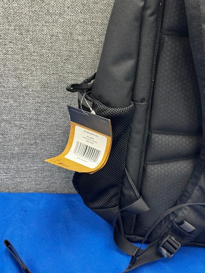 The North Face Flexvent Stalwart Backpack Black & Gray w/ Embroidery | eBay