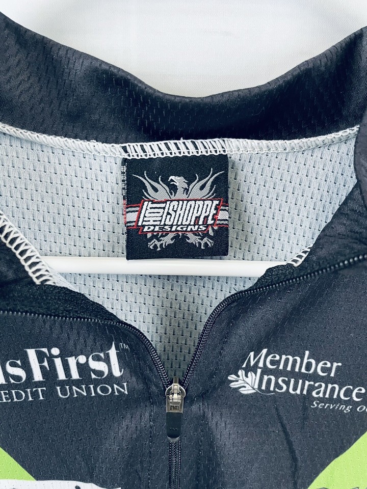 Hot Shoppe Designs 3/4-Zip Enterprise Car Cycling Jersey Large | eBay