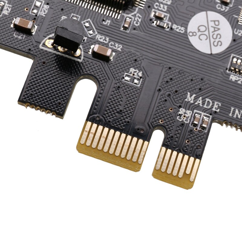 PCIe Sound Card PCI-E X1 CMI8738 Chip 32/64 Bit Sound Card Stereo 5. ...