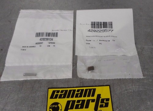 Can Am New OEM Sleeve Spring Set 420229577 x2 420239134 x2 Primary ...