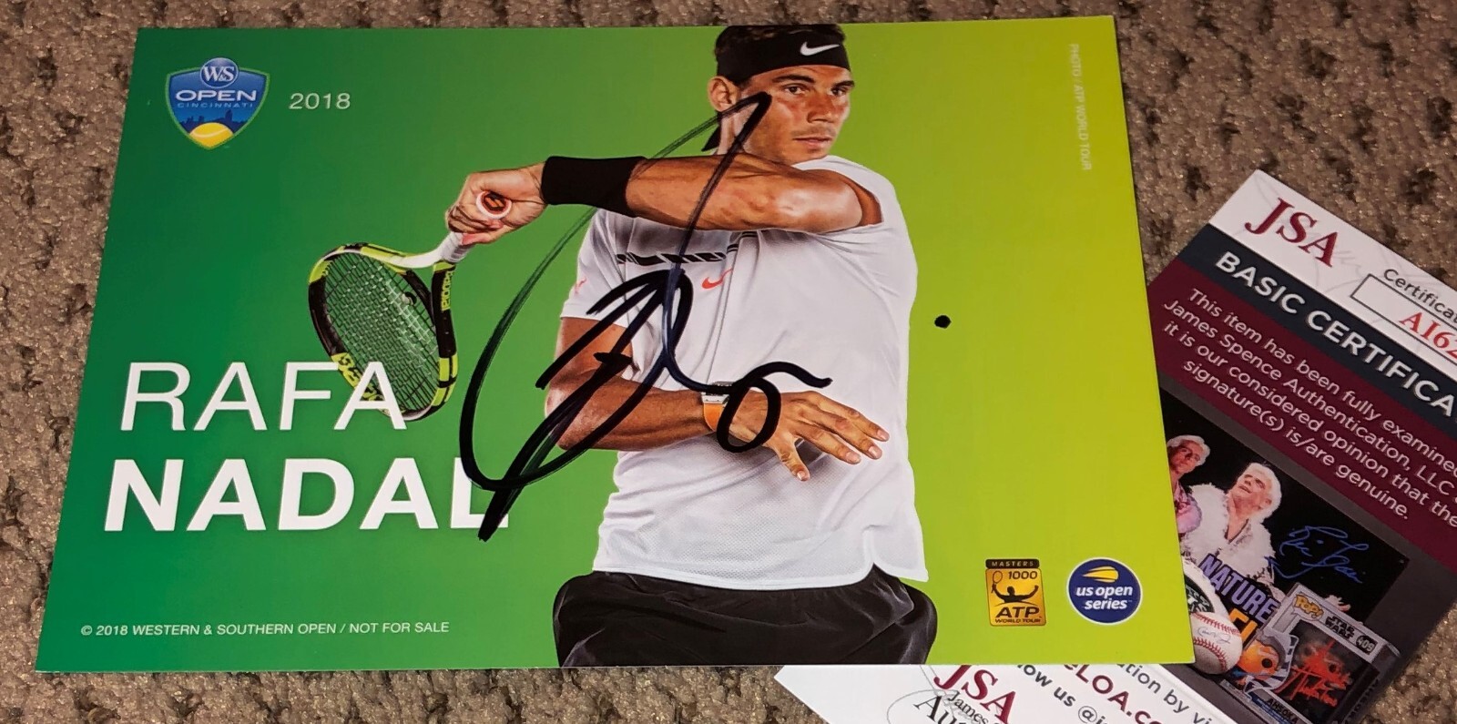 Rafael Nadal Autographed Memorabilia | Signed Photo, Jersey ...