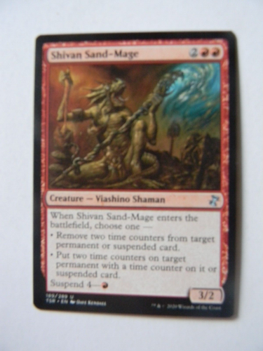 SHIVAN SAND-MAGE : TIME SPIRAL REMASTERED : MTG : 2020 : NM | eBay ...