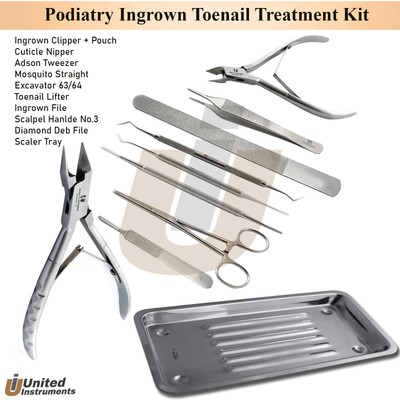 Specialist Podiatry Ingrown Toenail Removal Complete Kit Nail Surgery ...